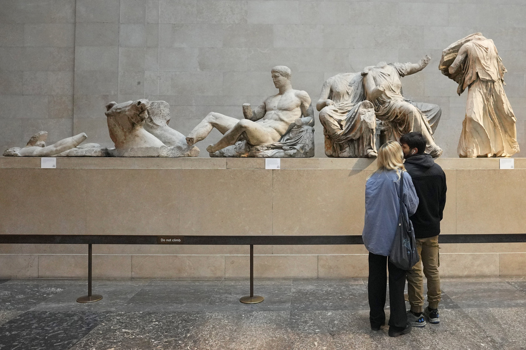 Greece is buoyed by a Turkish official’s comments about Parthenon sculptures taken by Britain ...